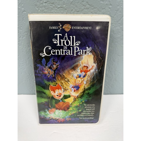 Portable Audio & Video | A Troll In Central Park Vhs 1995 | Poshmark